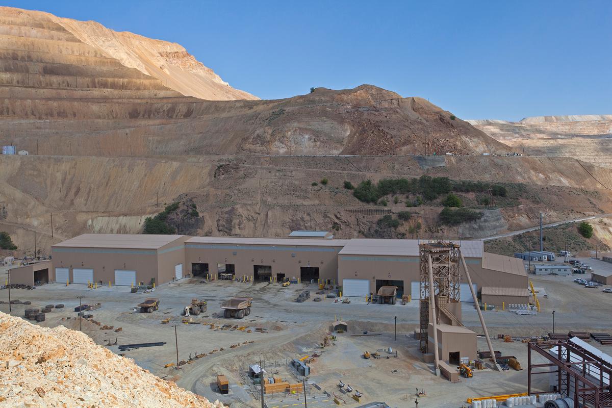 Kennecott Mine Truck Shop Construction Utah | Big-D